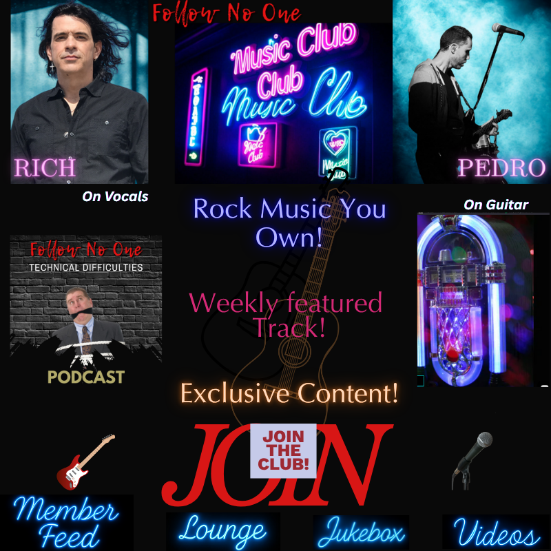 Follow No One Music Club Monthly Membership – FollowNooneStore
